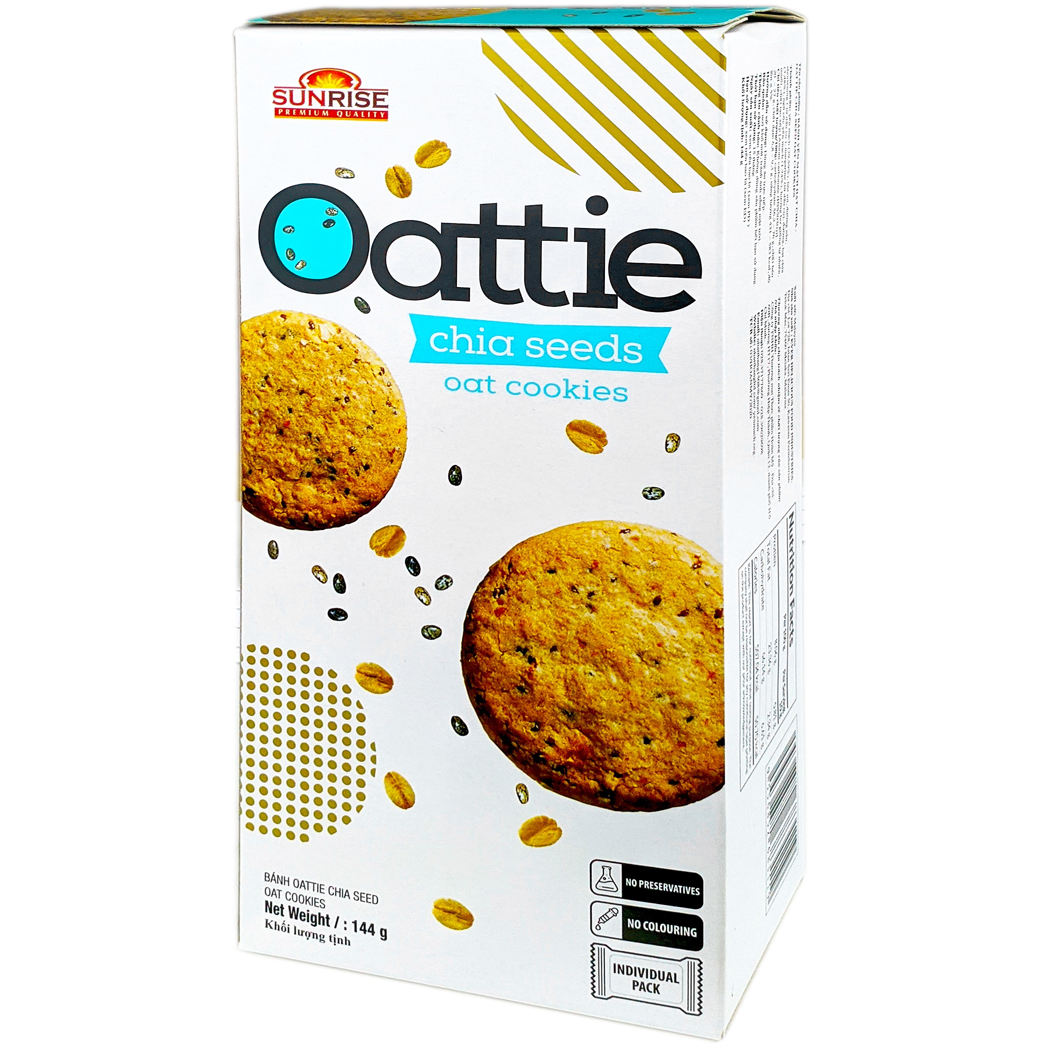 Bánh dinh dưỡng yến mạch hạt chia Oattie 144g – Công ty TNHH TMDV Nhật ...